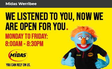 Midas Werribee Plaza | Car & 4WD Service | Brake Repairs