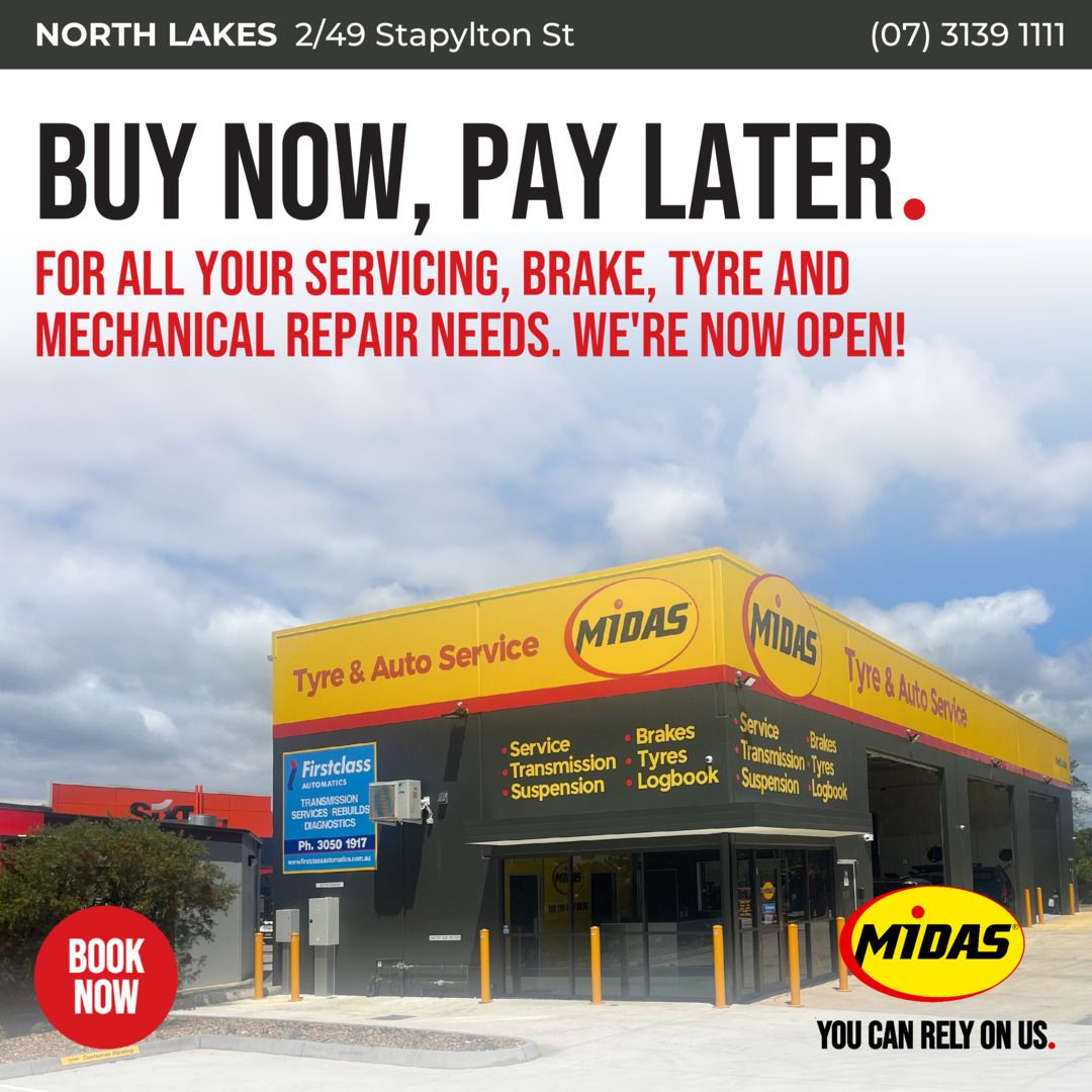 Midas North Lakes Tyre & Auto Service | Logbook | 4WD | Brakes