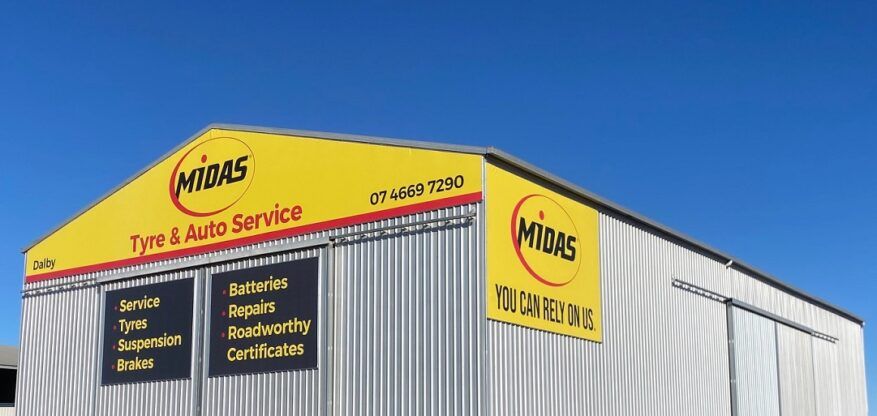 Midas now open in Dalby | Car Service | 4WD | Brakes