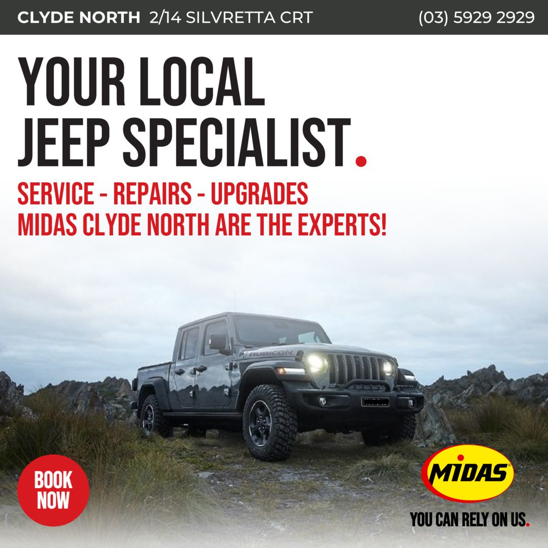 Expert Car Service at Midas Clyde North | 4WD Specialists